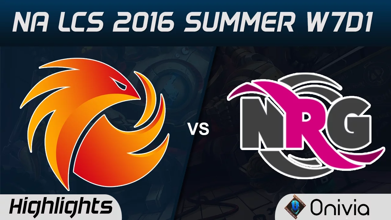 P1 vs NRG highlights Game 3 NA LCS 2016 Summer W7D1 Phoenix1 vs NRG - Cheddar.tv