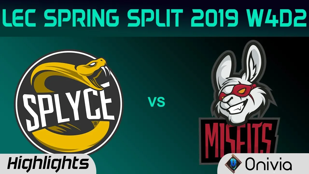 SPY vs MSF Highlights LEC Spring Split 2019 W4D2 Splyce vs Misfits Gaming By Onivia - Cheddar.tv