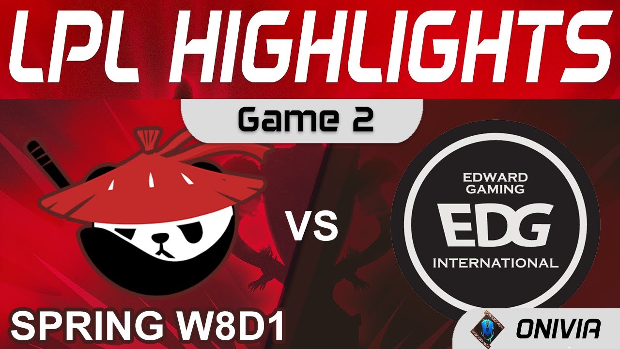 AL vs EDG Highlights Game 2 LPL Spring Season 2022 W8D1 Anyone's Legends vs EDward Gaming by ...